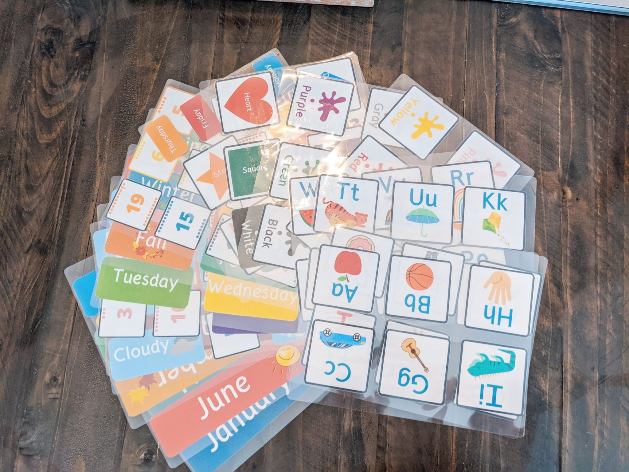 DIY Circle Time Calendar & Focus Board – Autumn Romano