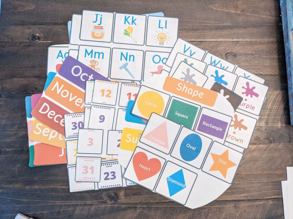 DIY Circle Time Calendar & Focus Board – Autumn Romano