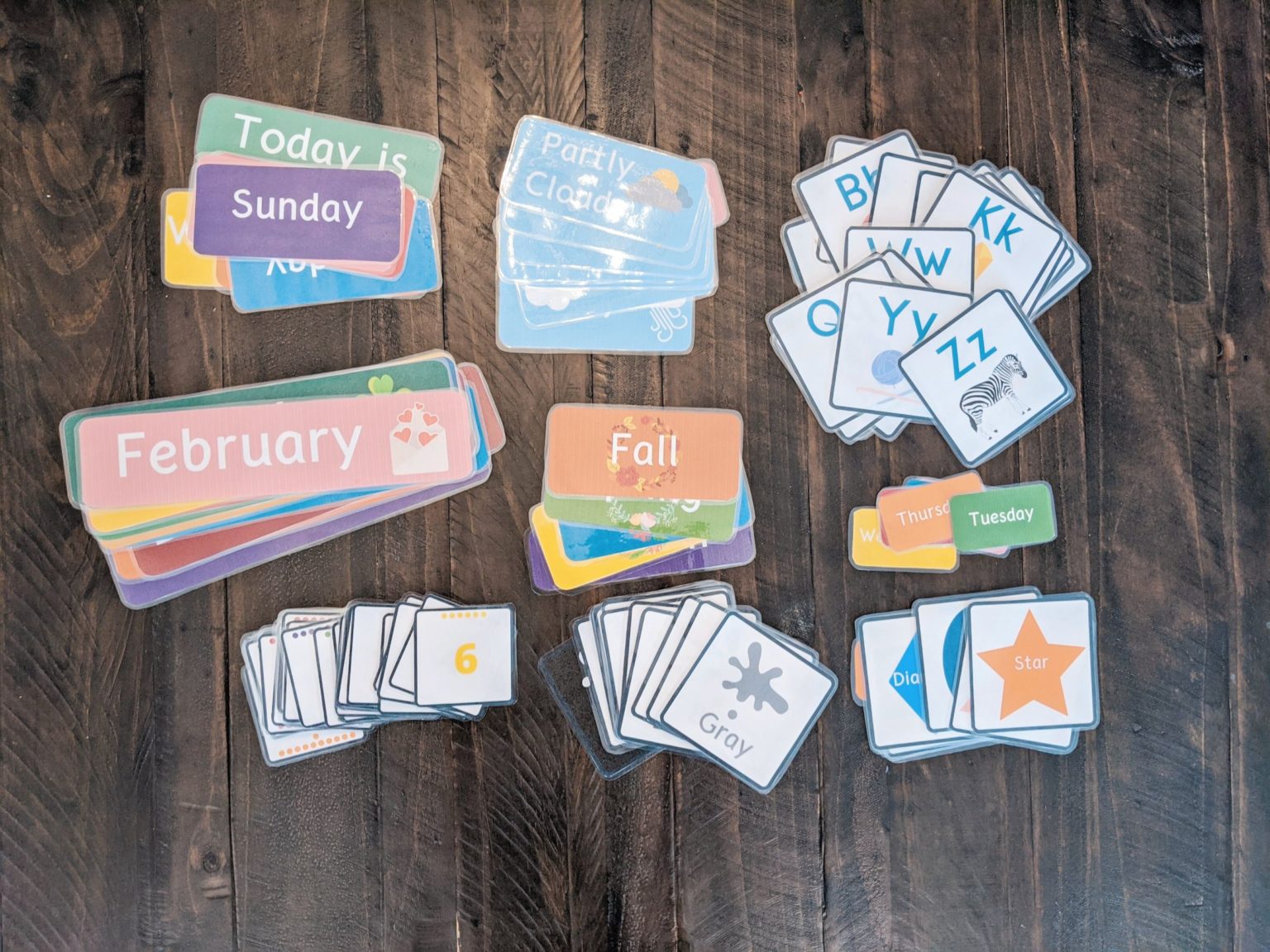 DIY Circle Time Calendar & Focus Board – Autumn Romano