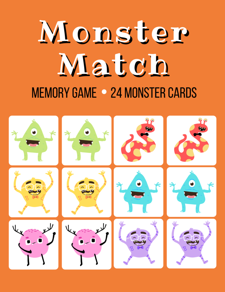 Toddler Learning: Halloween Printables – Autumn Romano