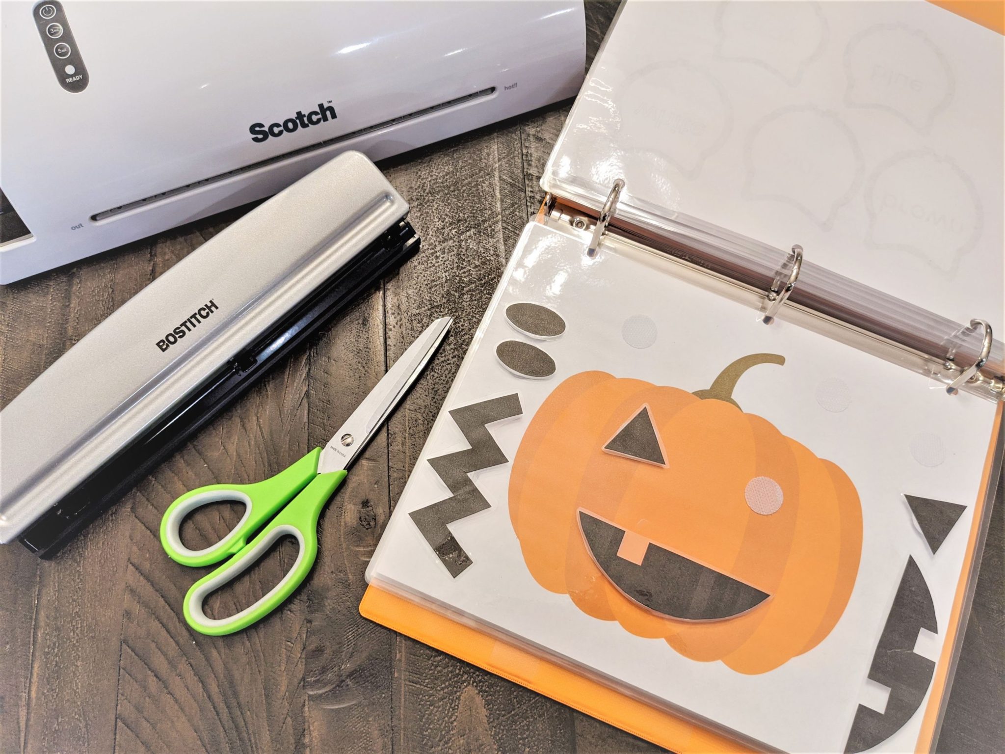Toddler/Preschool Fall Busy Binder – Autumn Romano