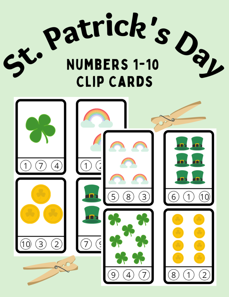 Toddler Activities: St. Patrick’s Day Printables – Autumn Romano