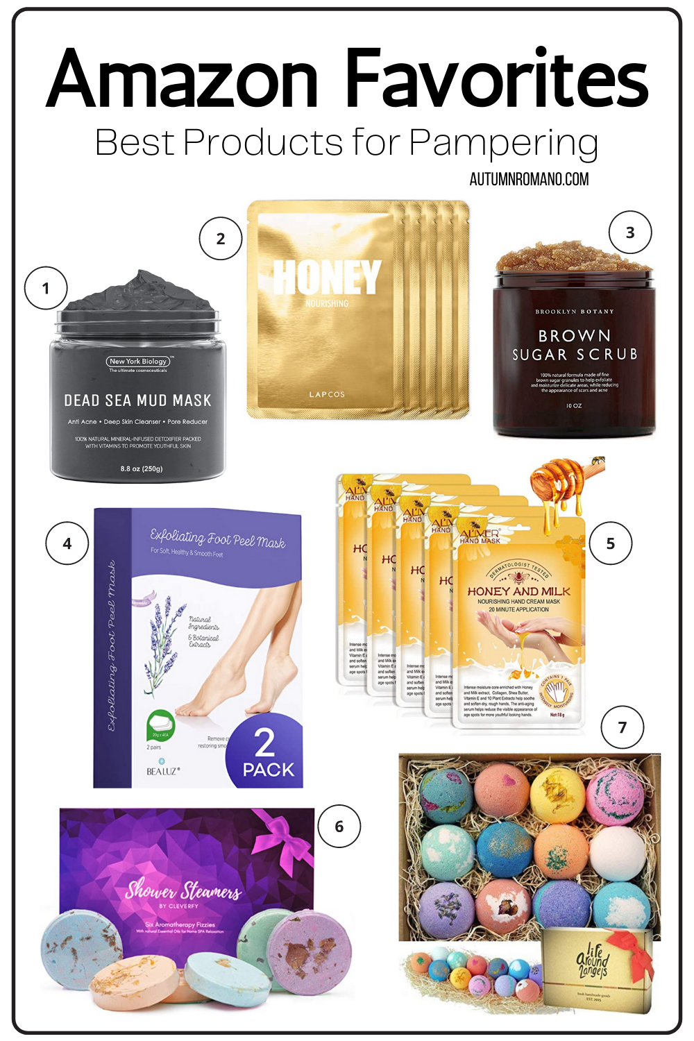 Amazon Favorites: Pamper Products – Autumn Romano